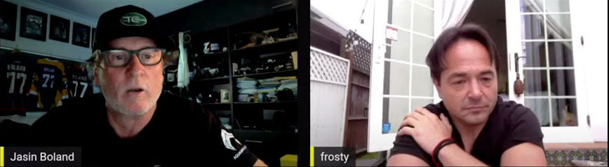 Jasin Boland's Podcast with Craig "Frosty" Silva - BLACKRAPID