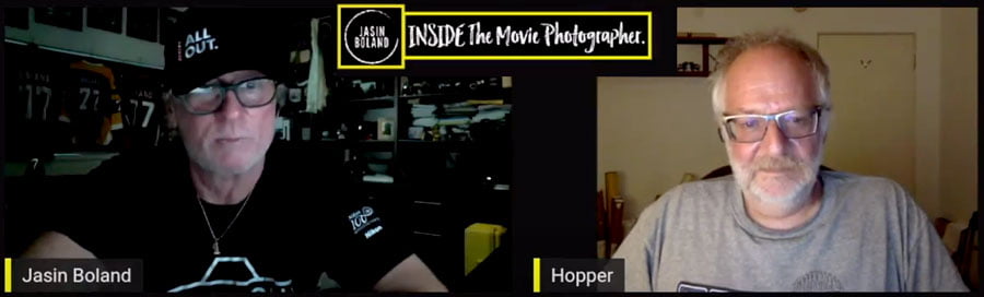 Jasin Boland’s Podcast with Hopper Stone Unit Still Photographer (1 of ...